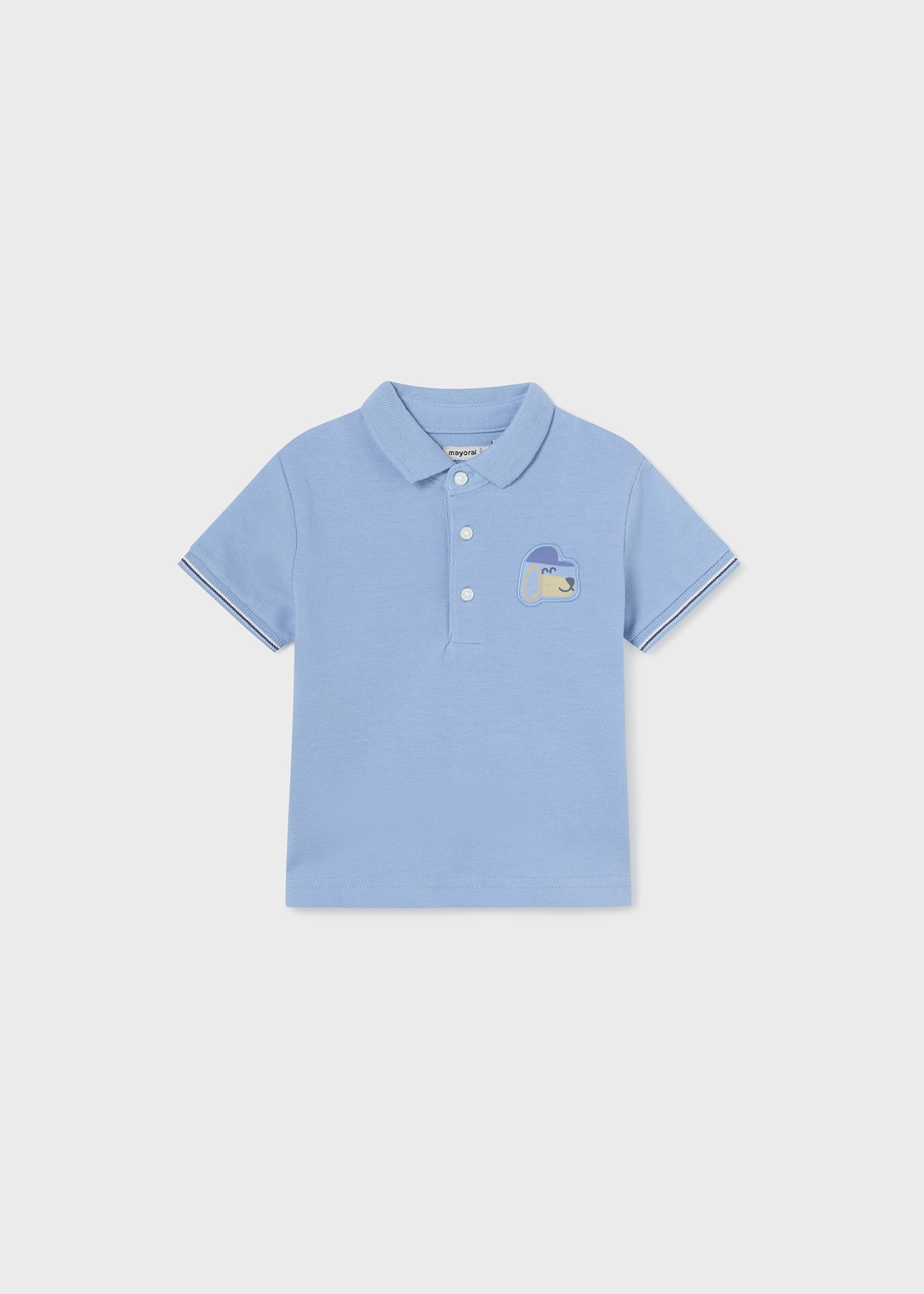 Baby polo shirt back print Better Cotton | Mayoral