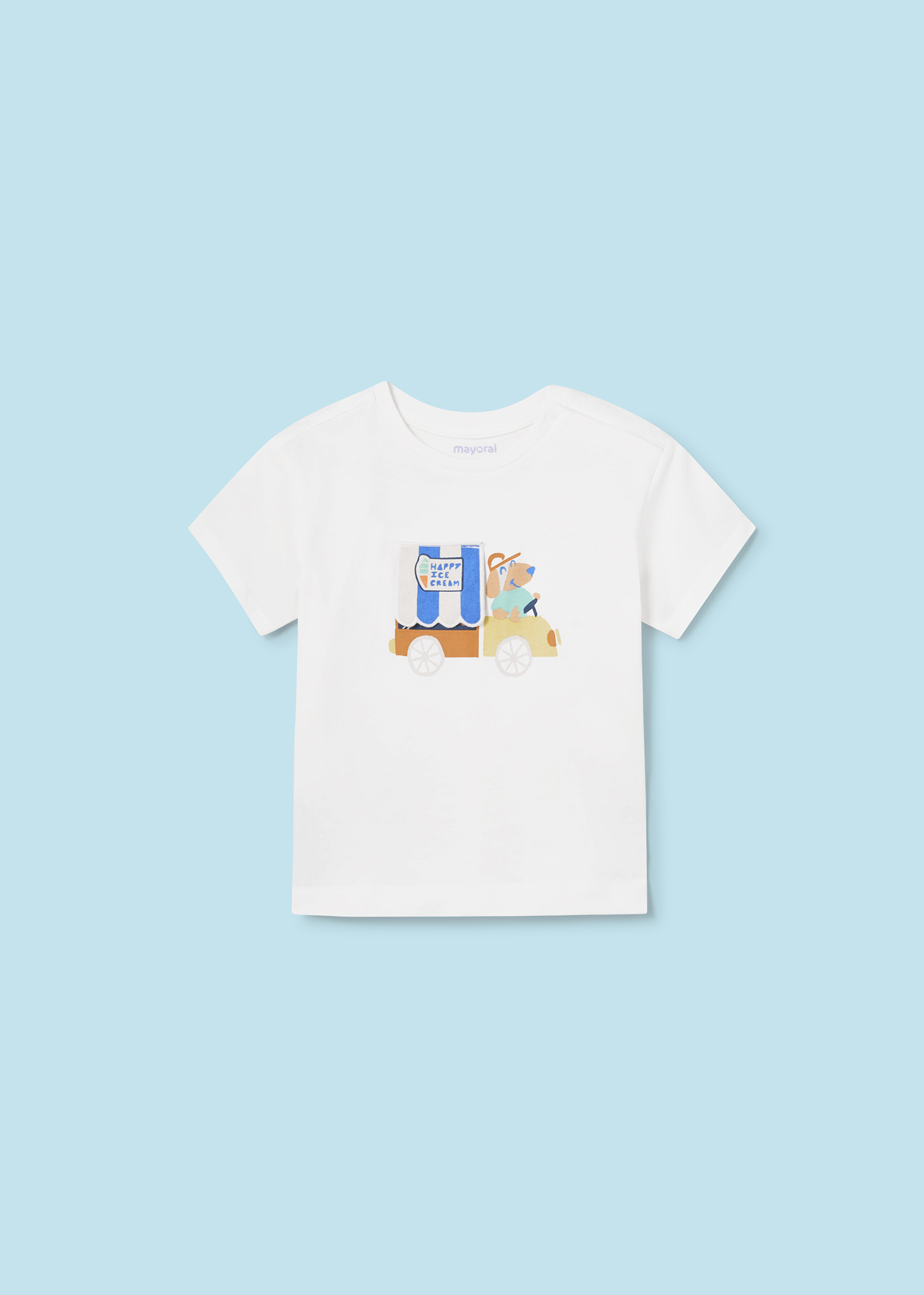 Baby interactive oversize t-shirt Better Cotton | Mayoral