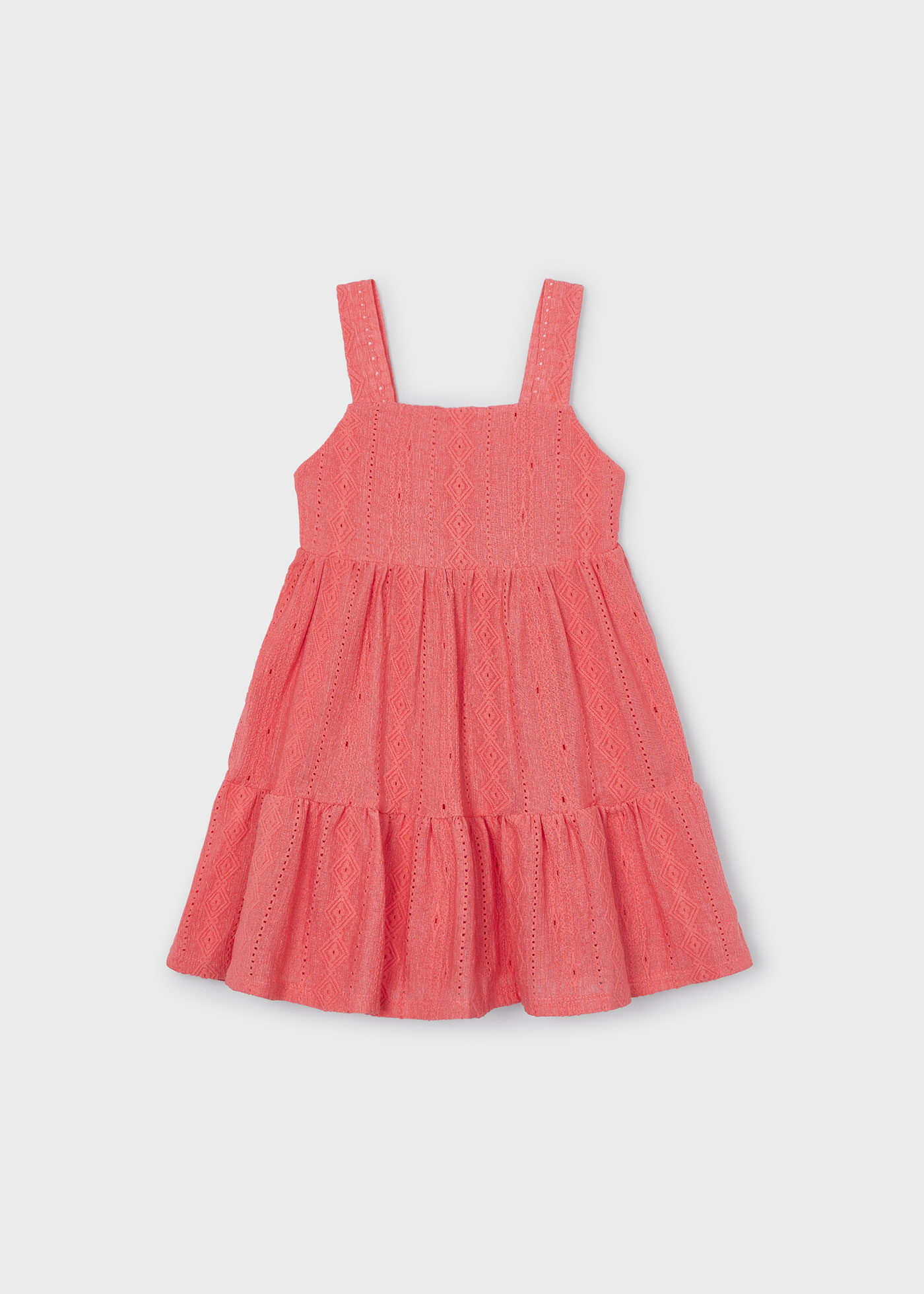 Robe ajourée fille Flamingo | Mayoral