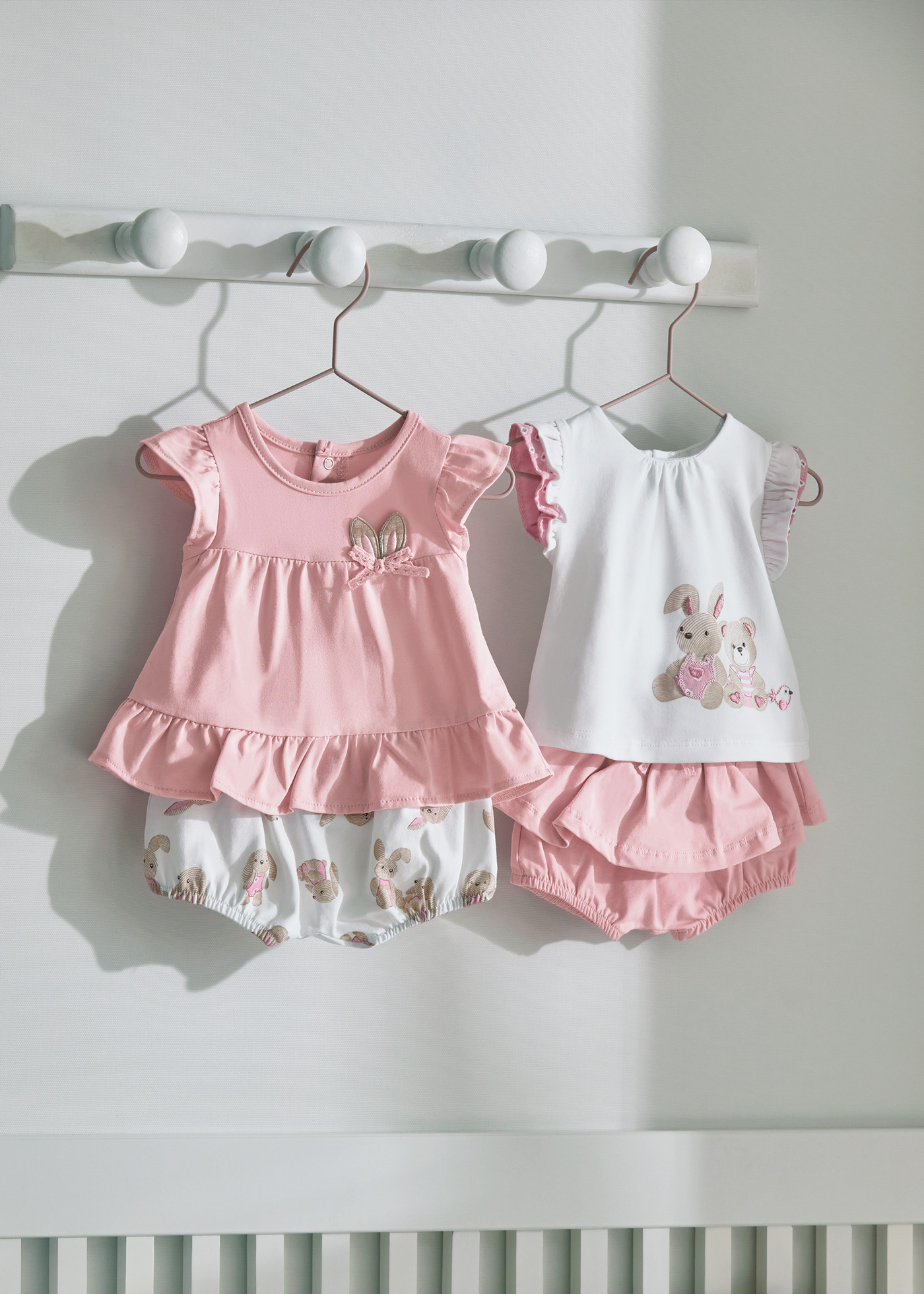 Newborn 4-piece set Better Cotton Baby pink | Mayoral