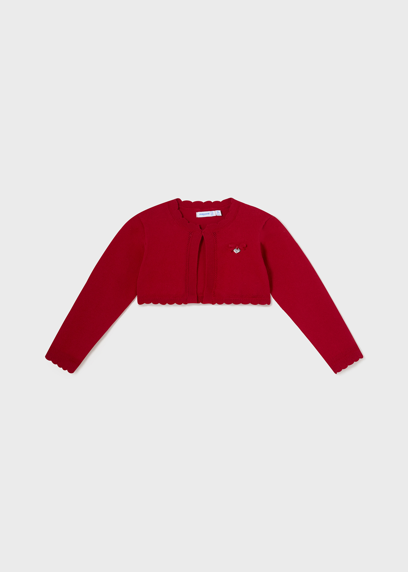 Rebeca tricot Better Cotton bebé Rojo | Mayoral