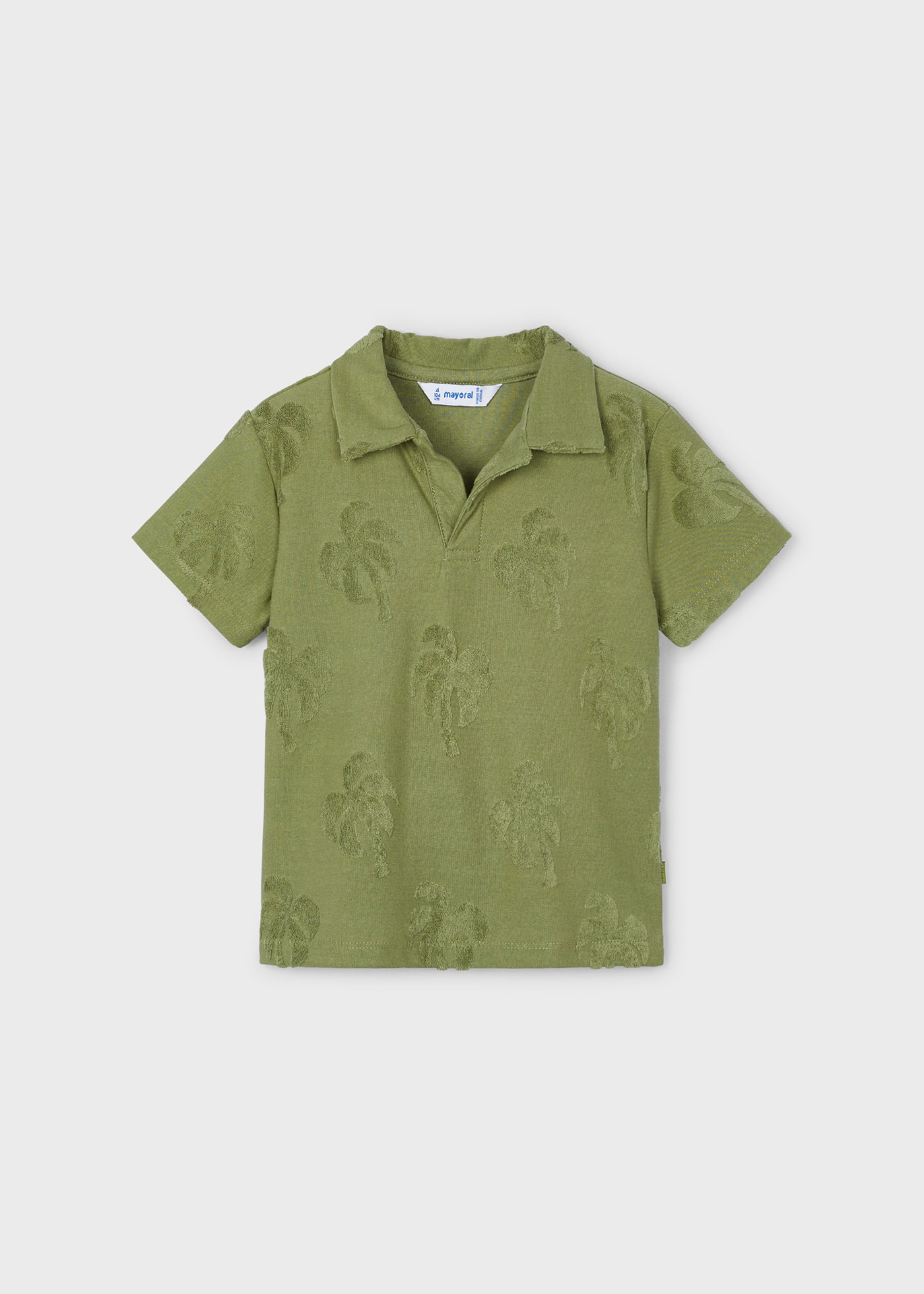 Boy Palm Tree Polo Shirt | Mayoral