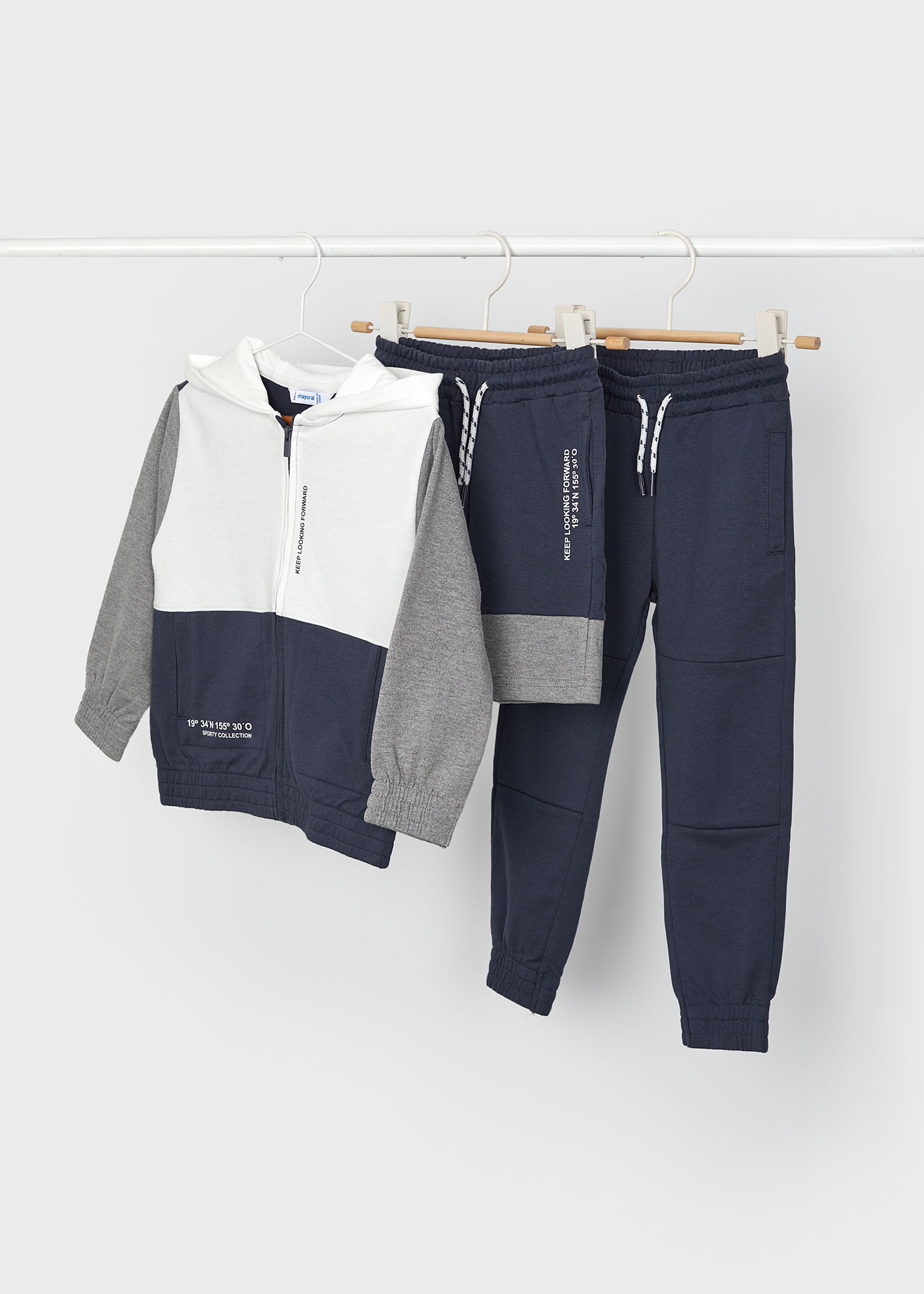 Boys 3-piece set color block | Mayoral