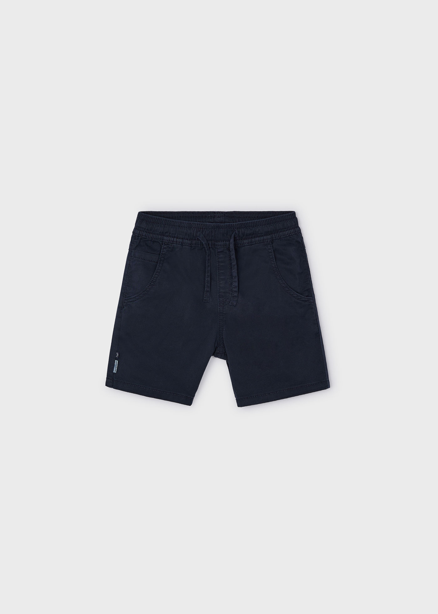 Boy Chino Shorts Better Cotton Navy blue | Mayoral