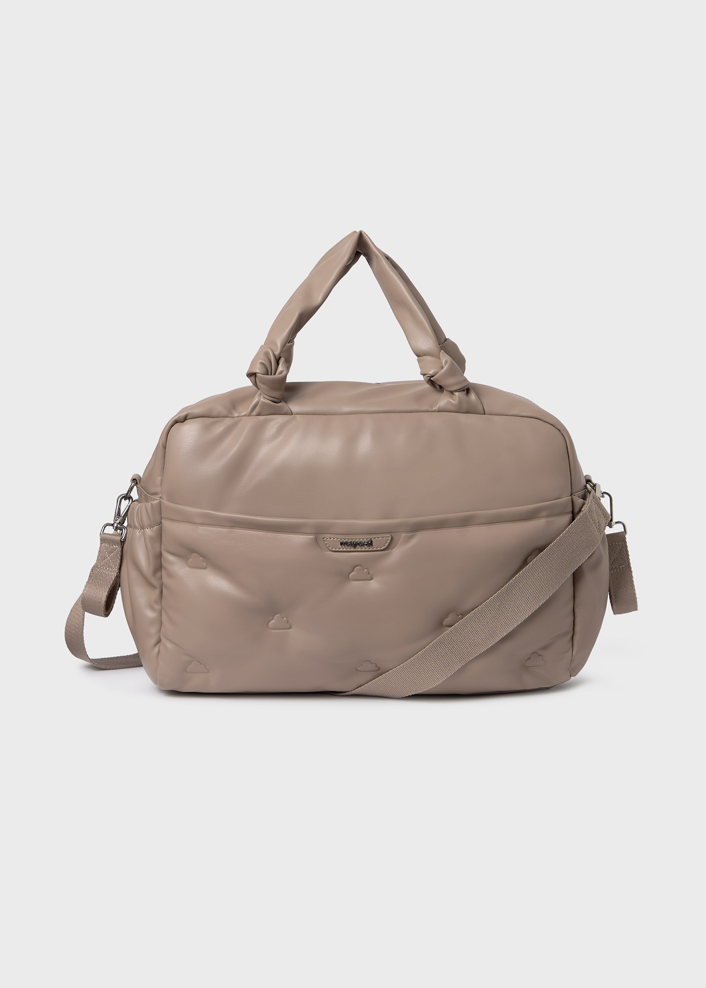 Baby quilted maternity bag Praline | Mayoral