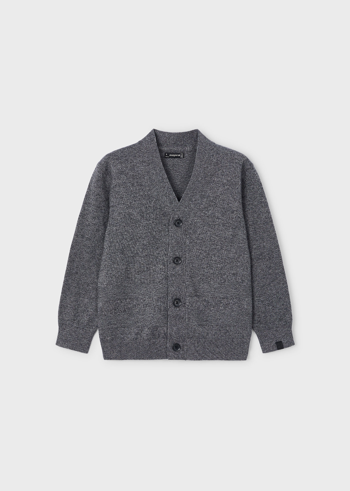 Cardigan in maglia bambino Grigio vigoré | Mayoral