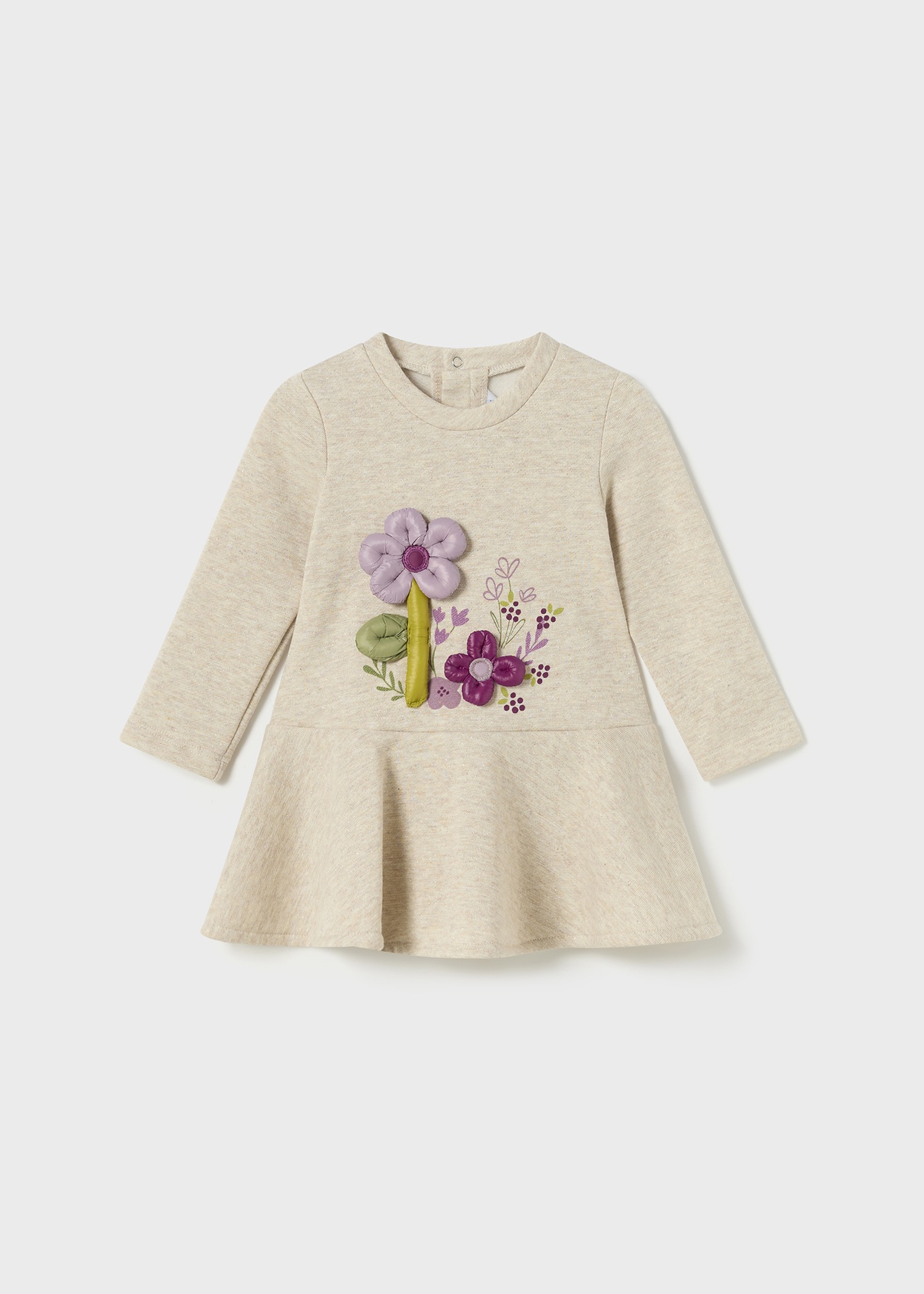 Vestido flores bebé Piedra vigoré | Mayoral