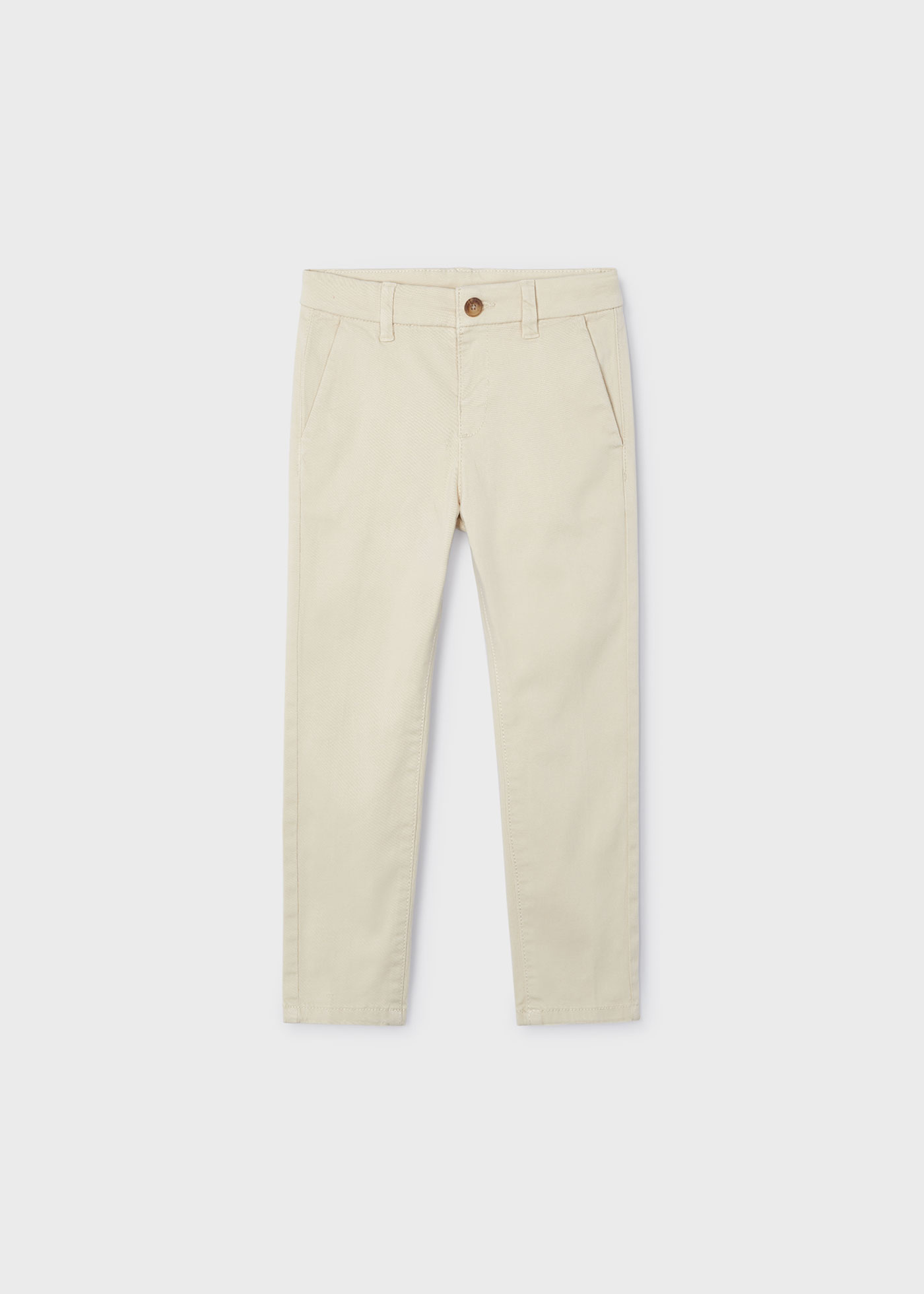Boy Basic Chinos Dark cream | Mayoral