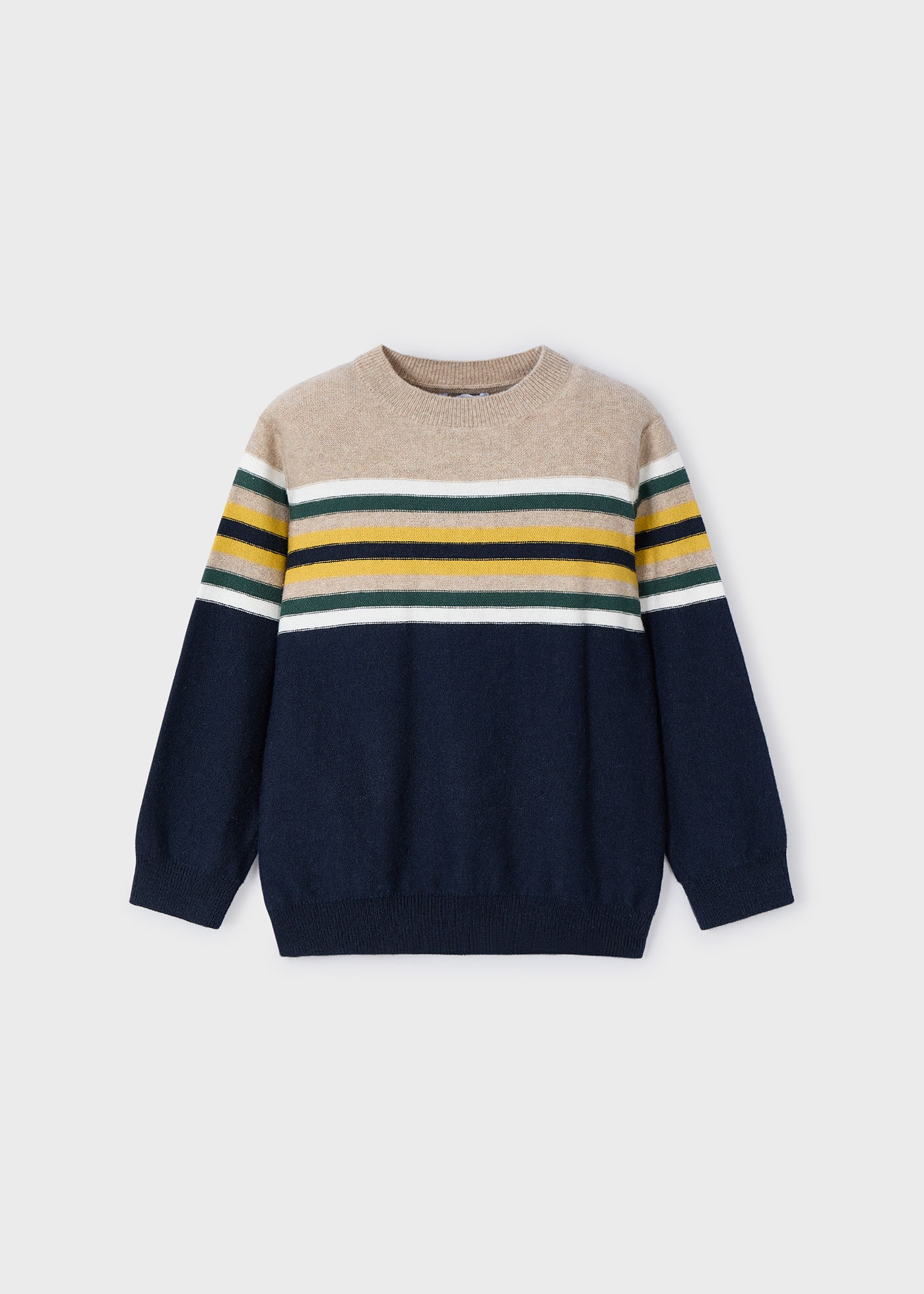 Boy Striped Jumper Navy blue | Mayoral