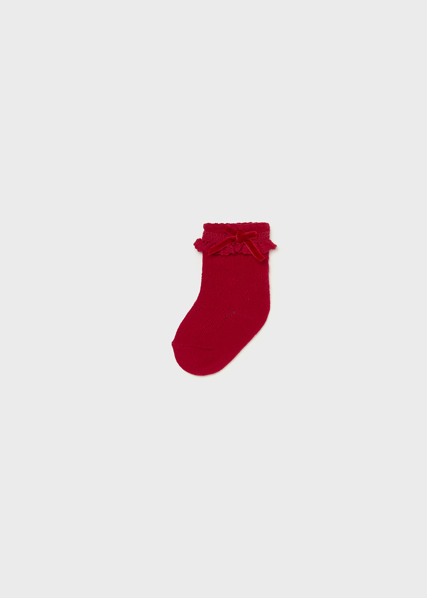 Newborn Openwork Socks Red Mayoral