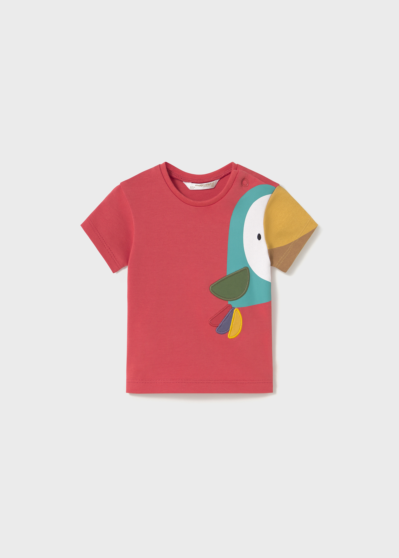 Newborn fantasy t-shirt Grapefruit | Mayoral