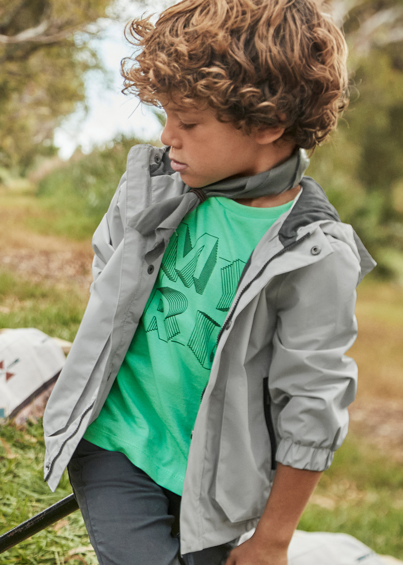 Boy Windbreaker Gris | Mayoral
