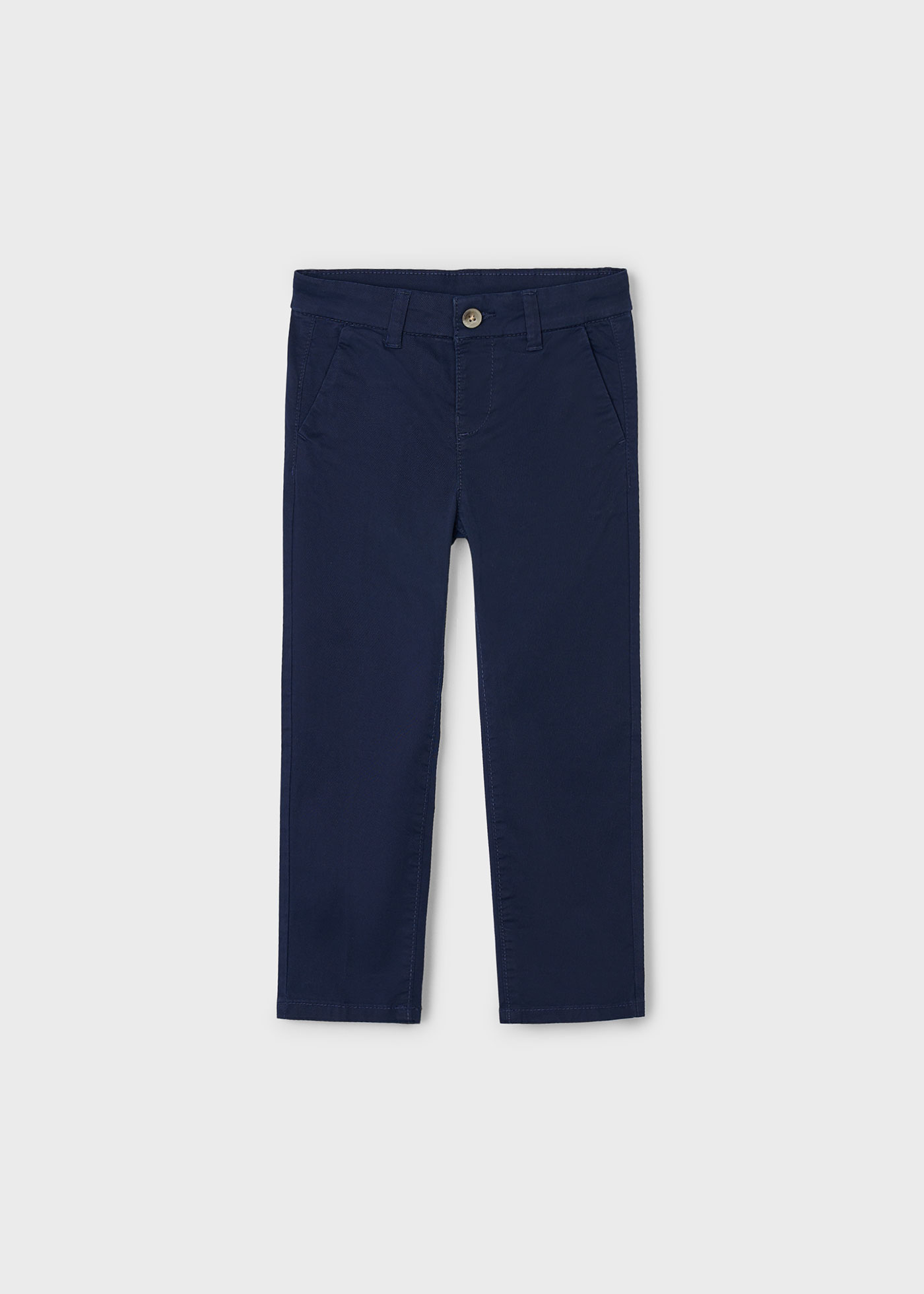 Boy Classic Chino Pants Navy blue | Mayoral