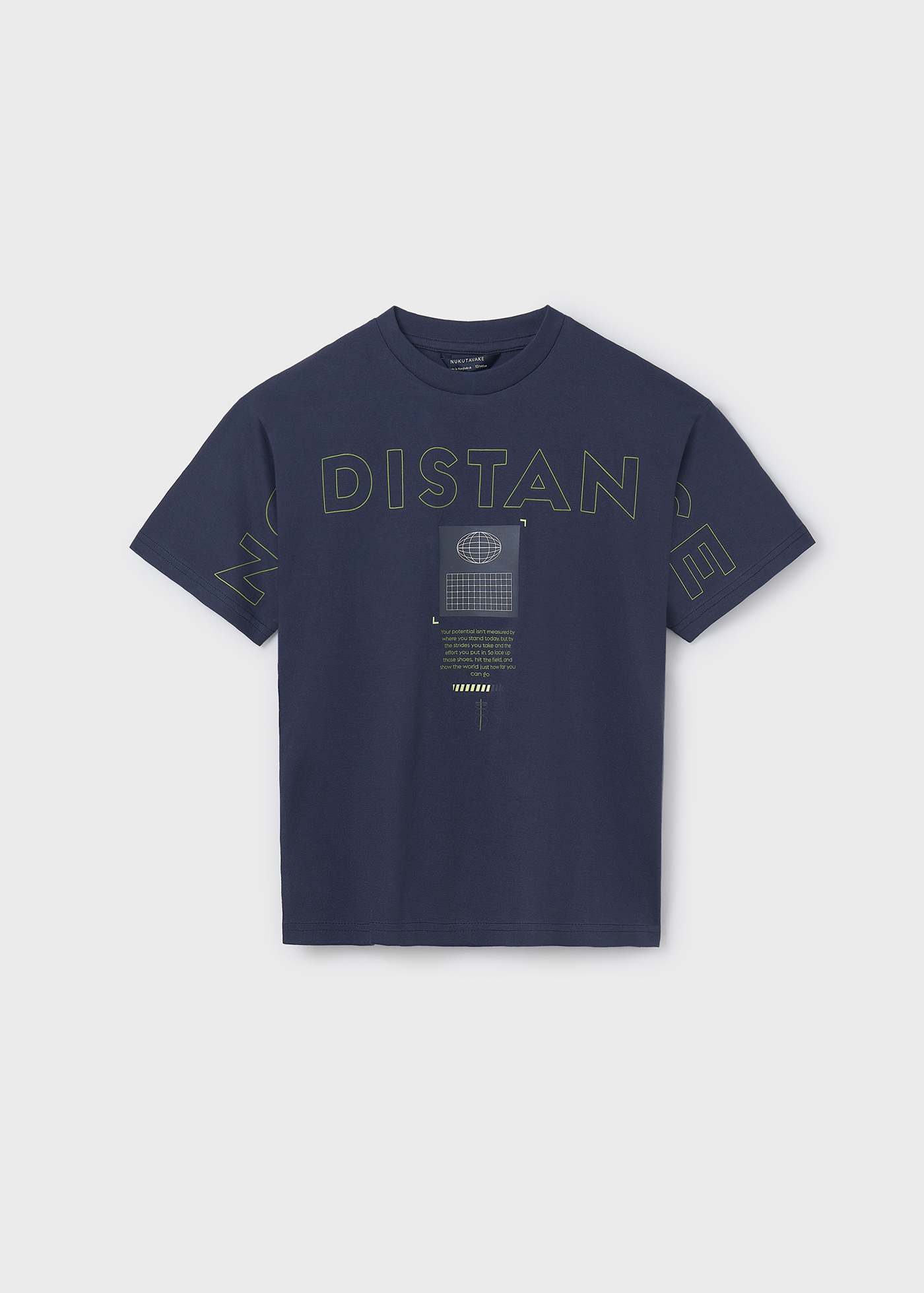 Boy Message T-Shirt Navy blue | Mayoral