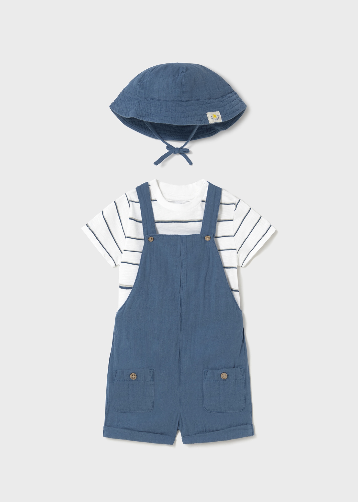 Baby 3-Piece Set with Hat Stream | Mayoral