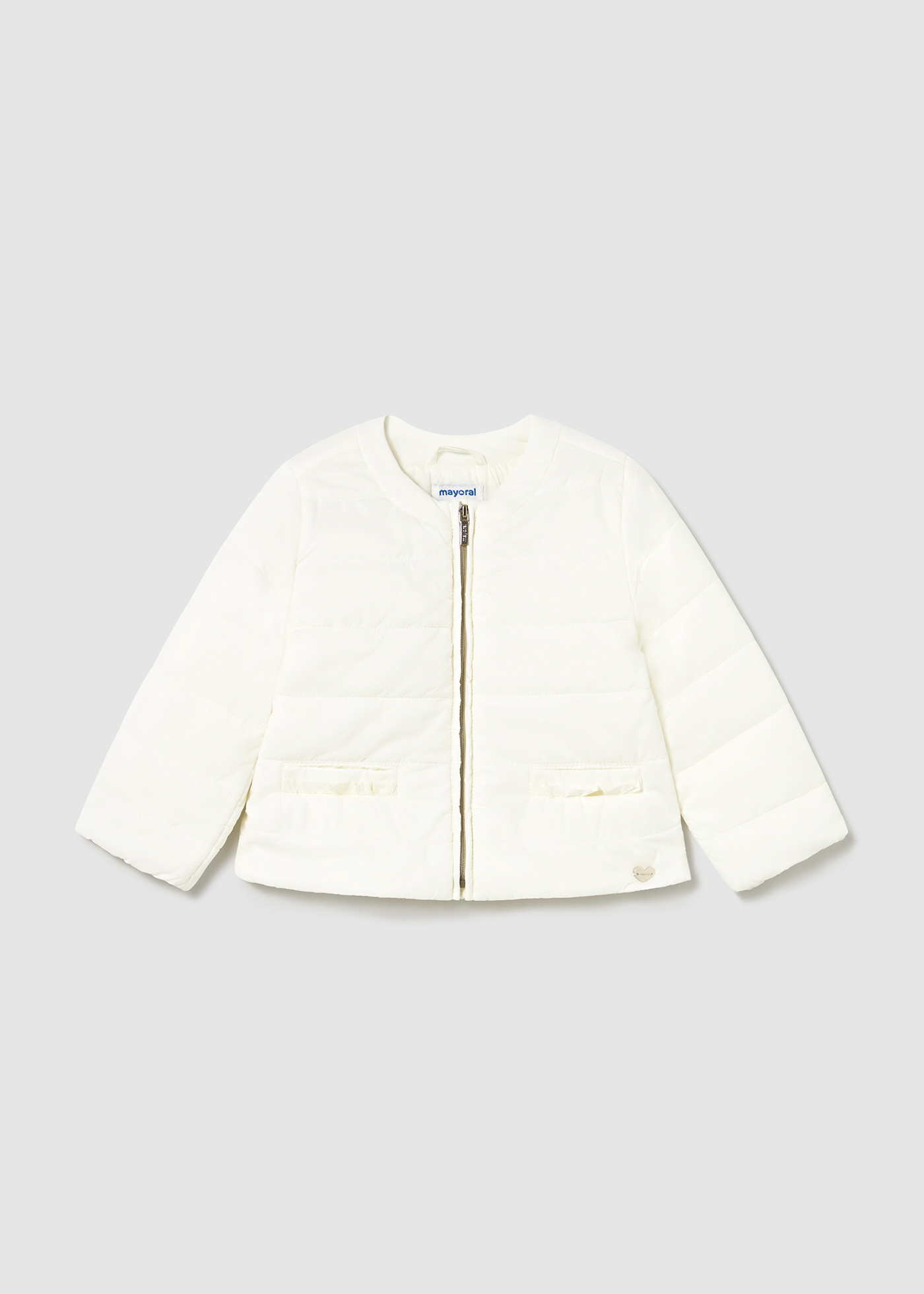 Baby Lightweight Padded Jacket White | Mayoral