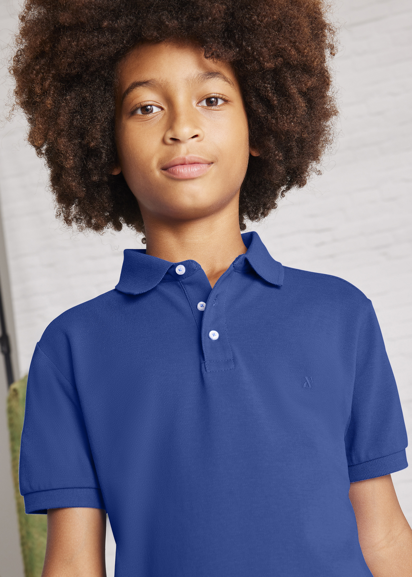 Boy basic polo shirt Azure | Mayoral