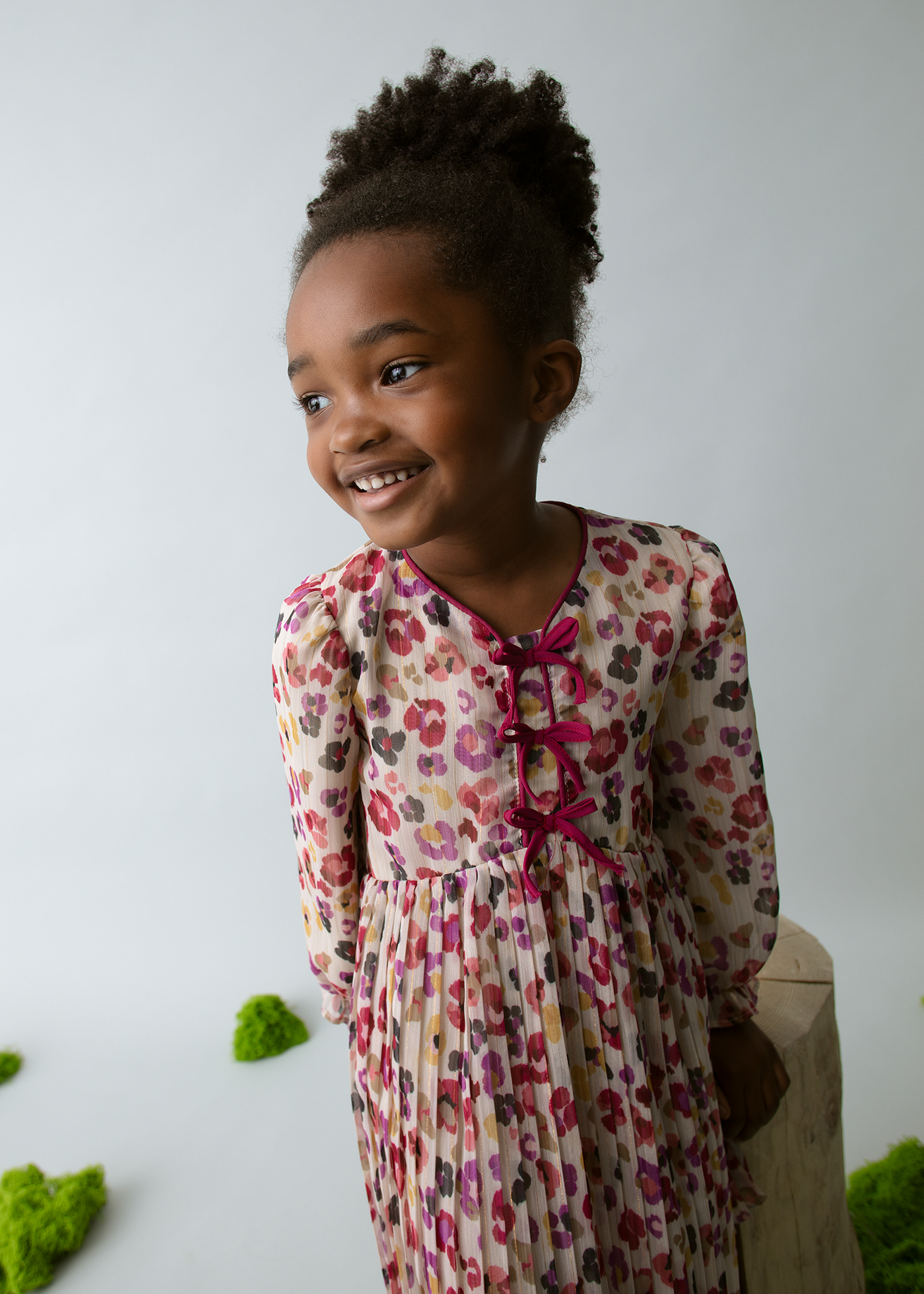 Girls printed dress Cherry | Mayoral