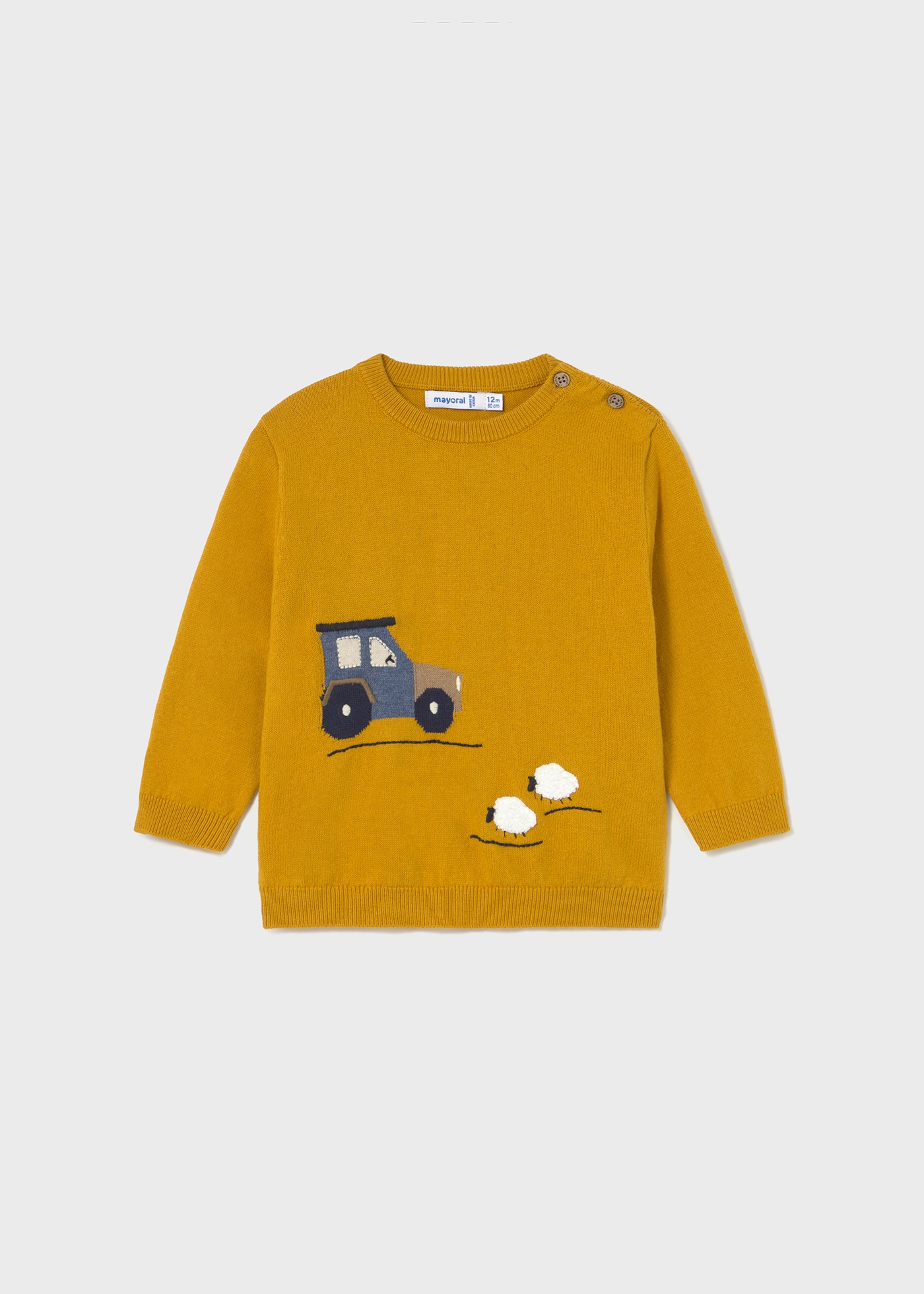 Baby tractor jumper Ochre | Mayoral