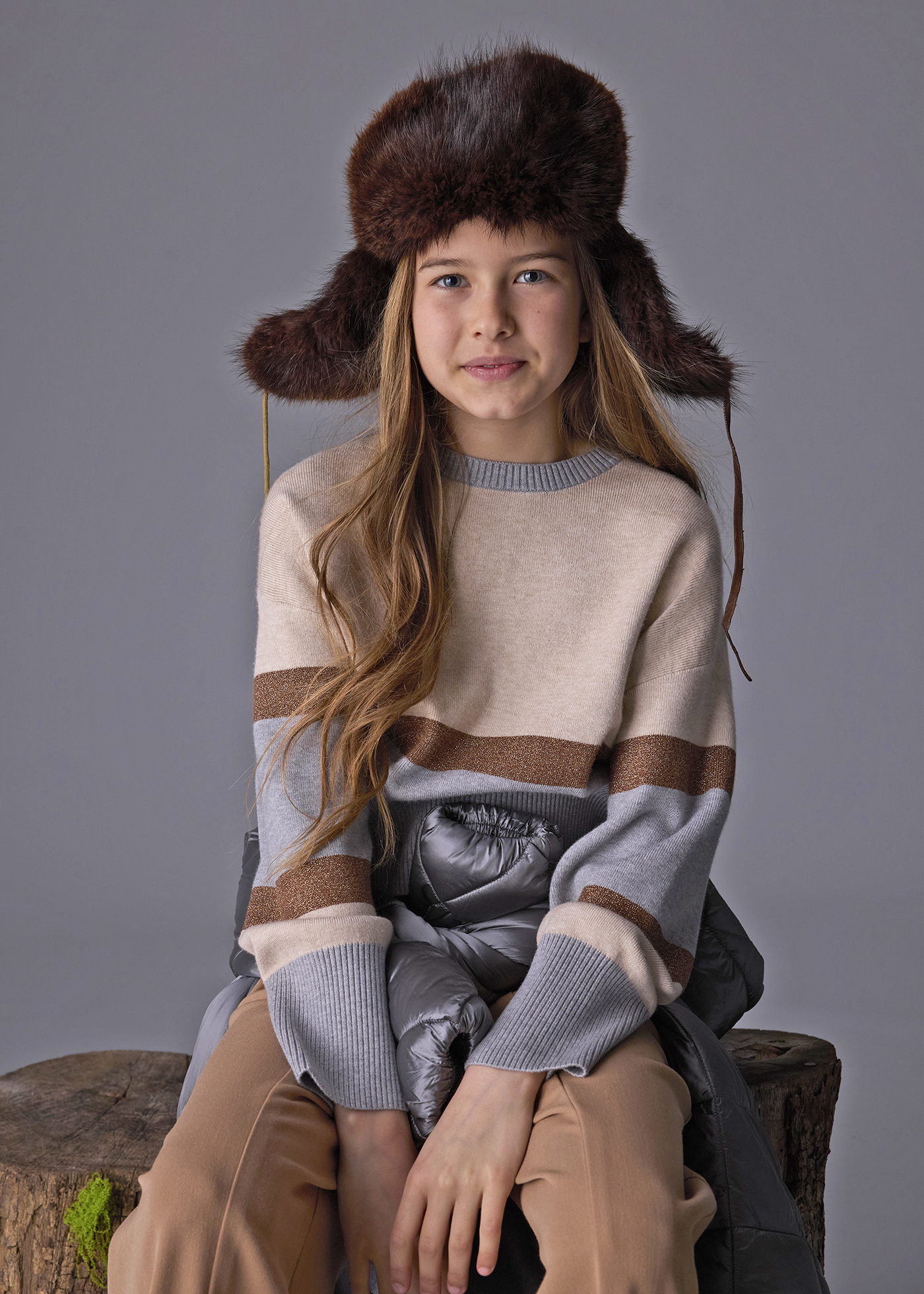 Girl Knit Sweater Silver | Mayoral