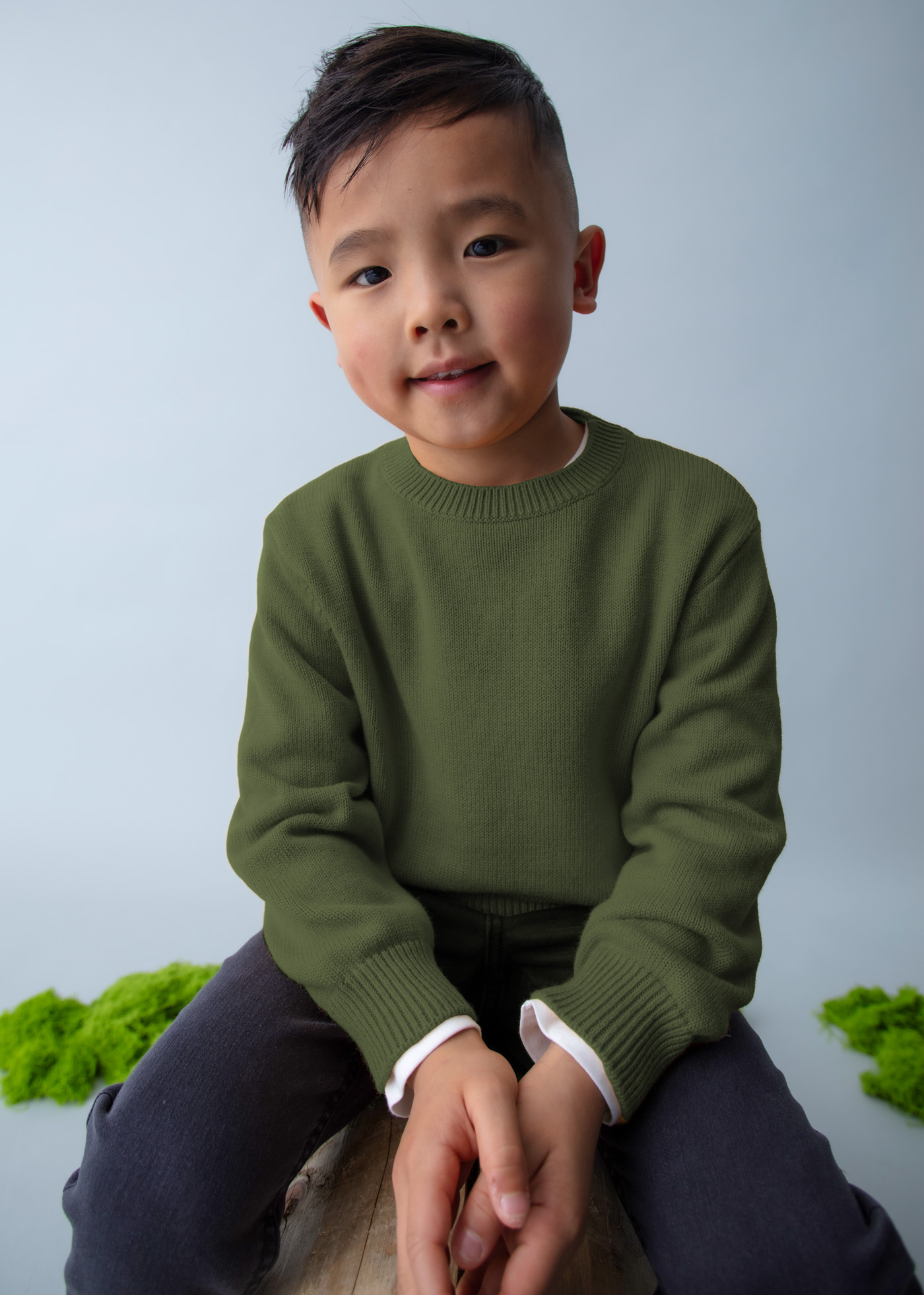 Boy Basic Sweater Olive | Mayoral