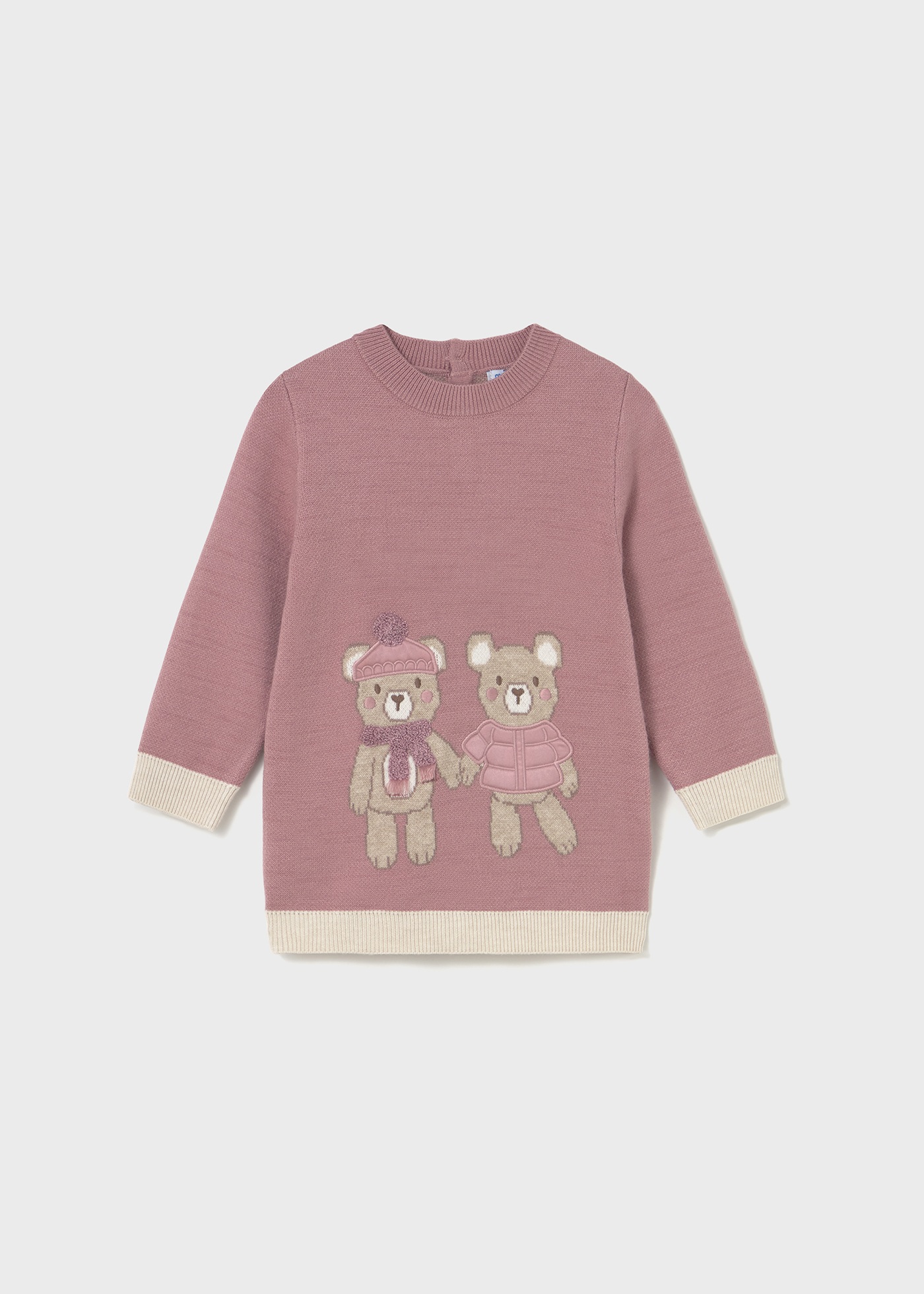 Baby Knit Dress Orchid | Mayoral