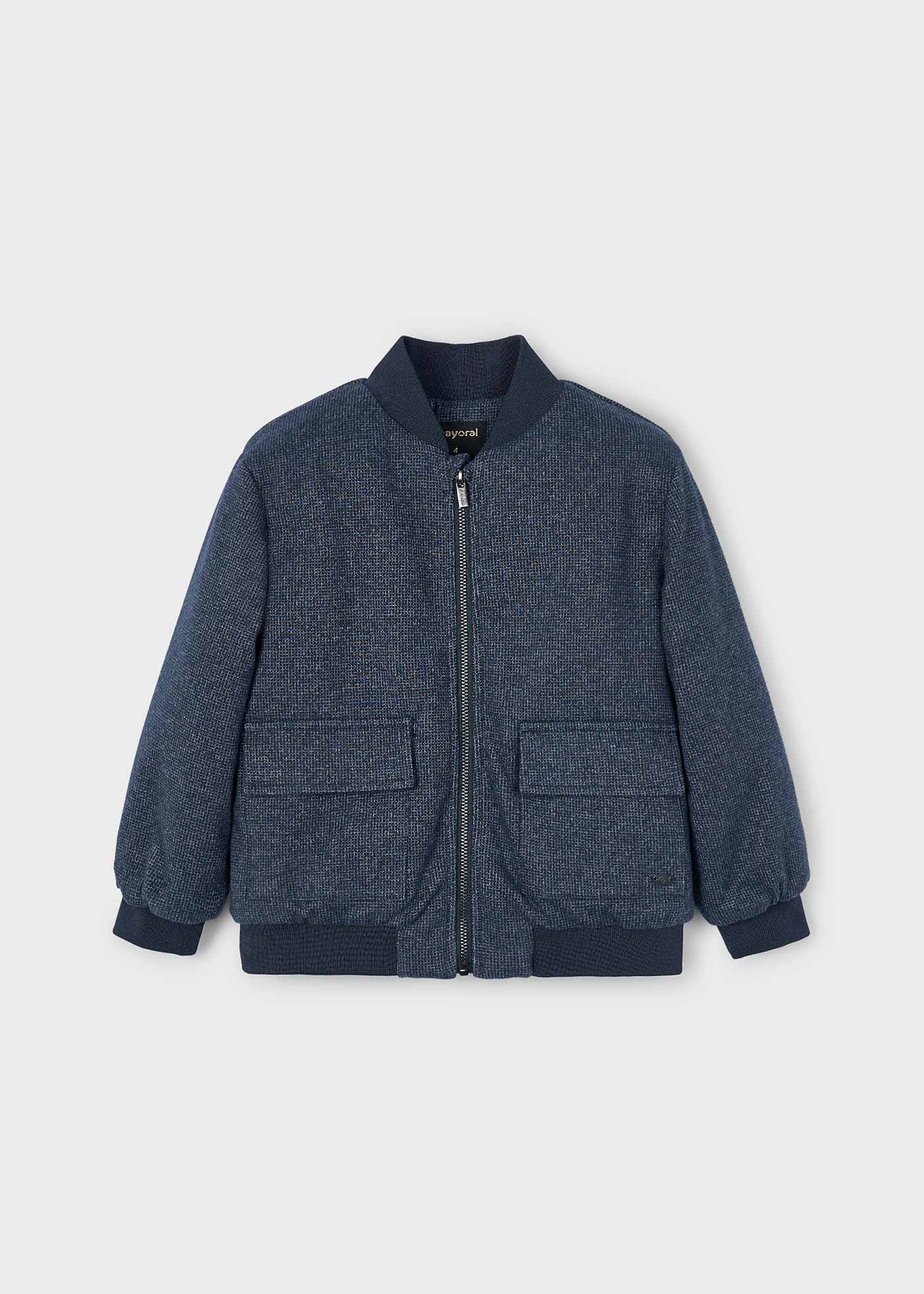 Boys smart jacket Navy mix | Mayoral