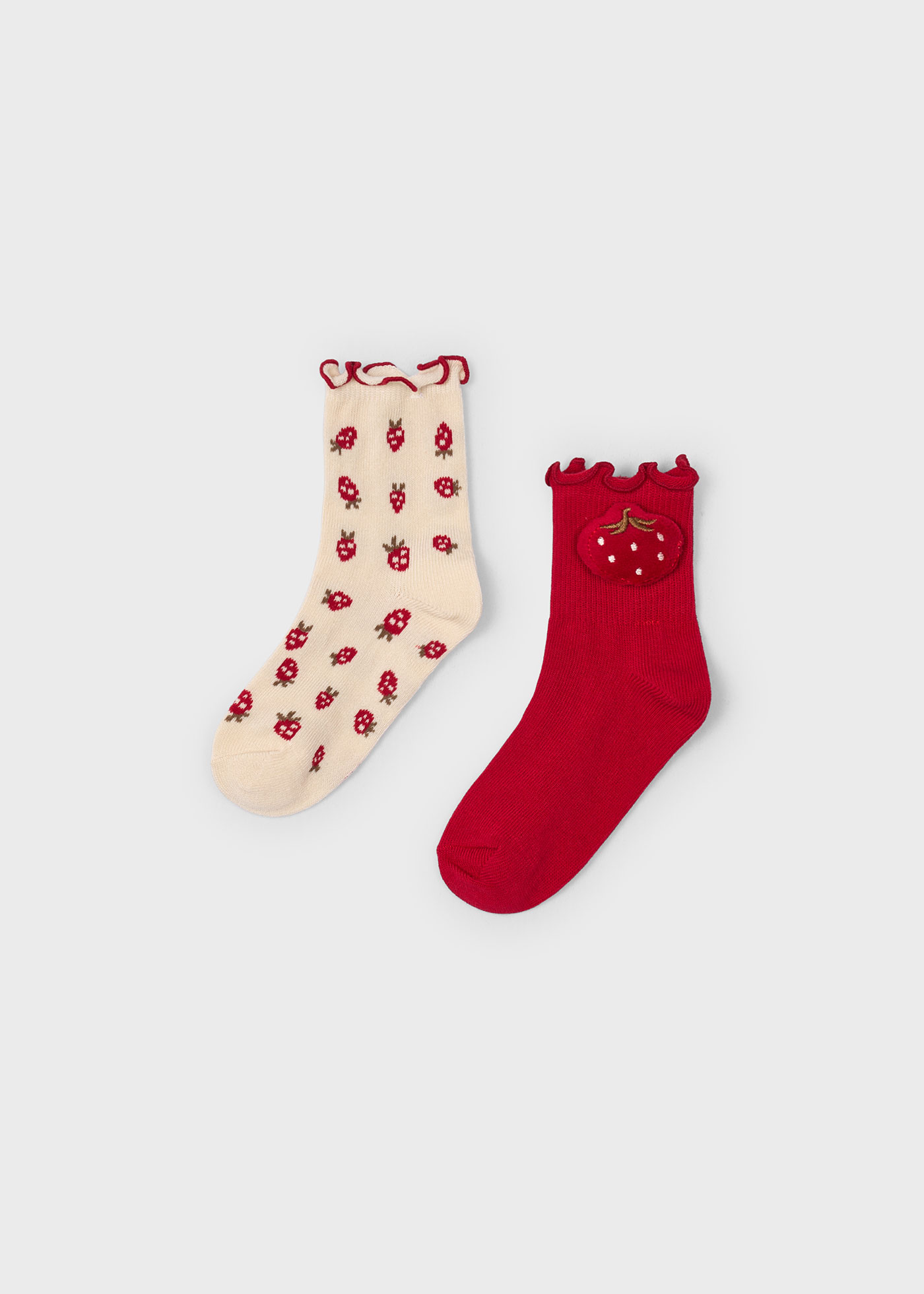 Set 2 calze bambina Rosso | Mayoral