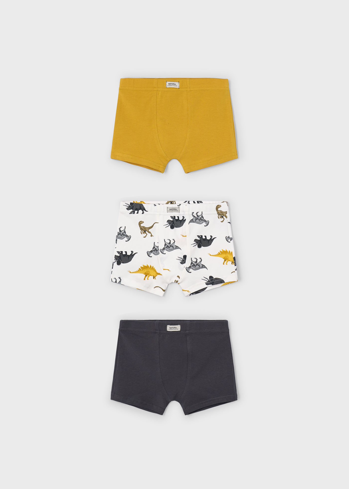 Boy 3-Pack Boxers Mustard | Mayoral