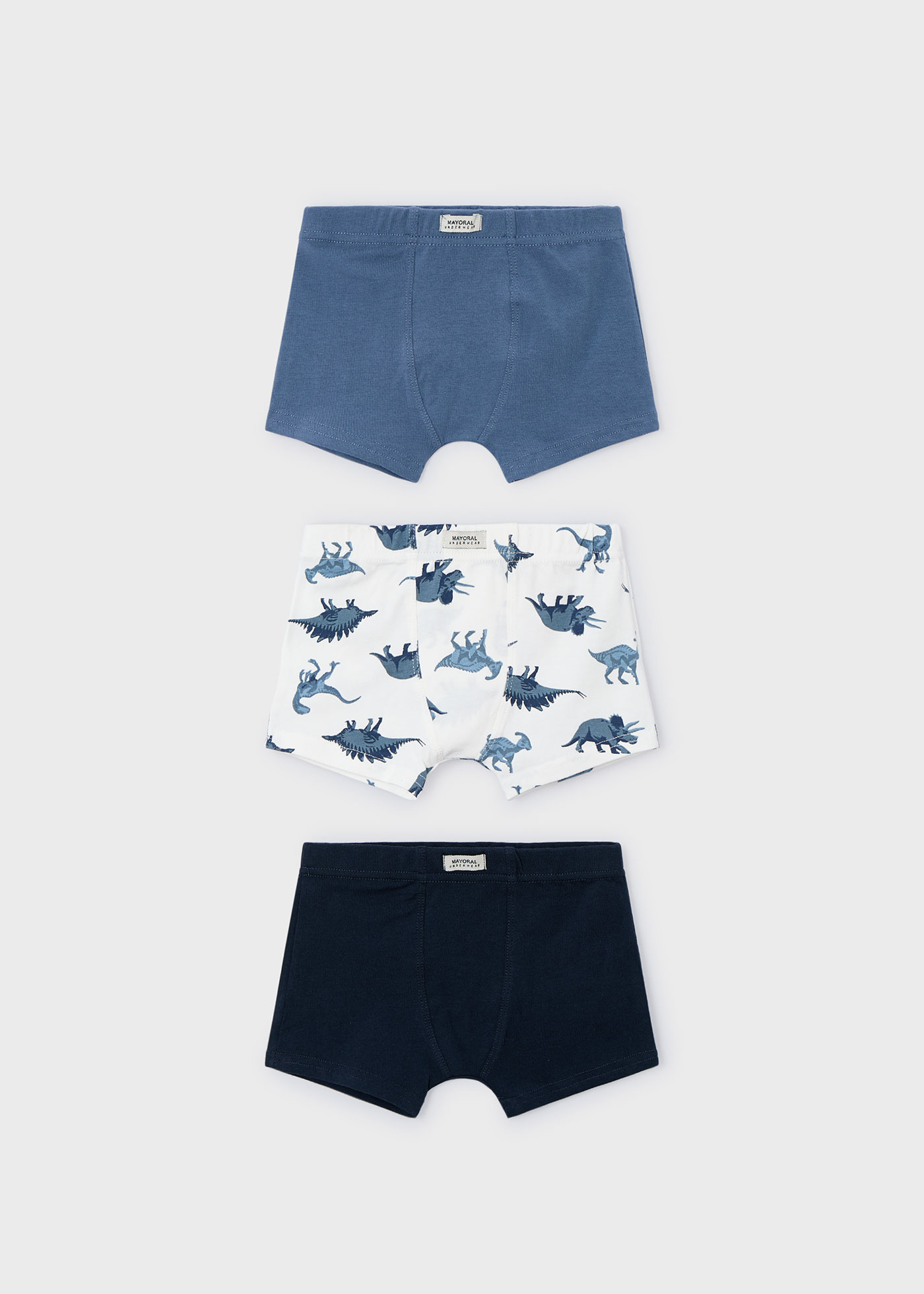 Boy 3-Pack Boxers Steel | Mayoral