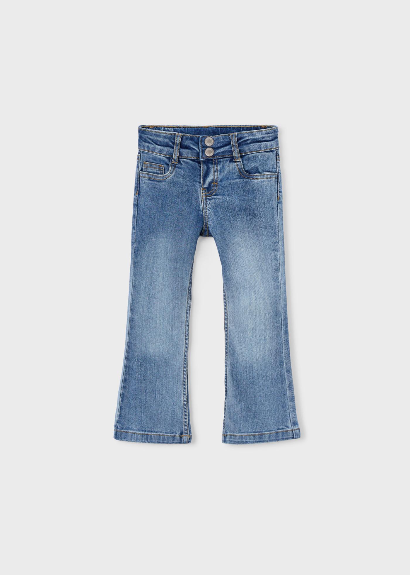 Girls' flare jeans Light denim | Mayoral