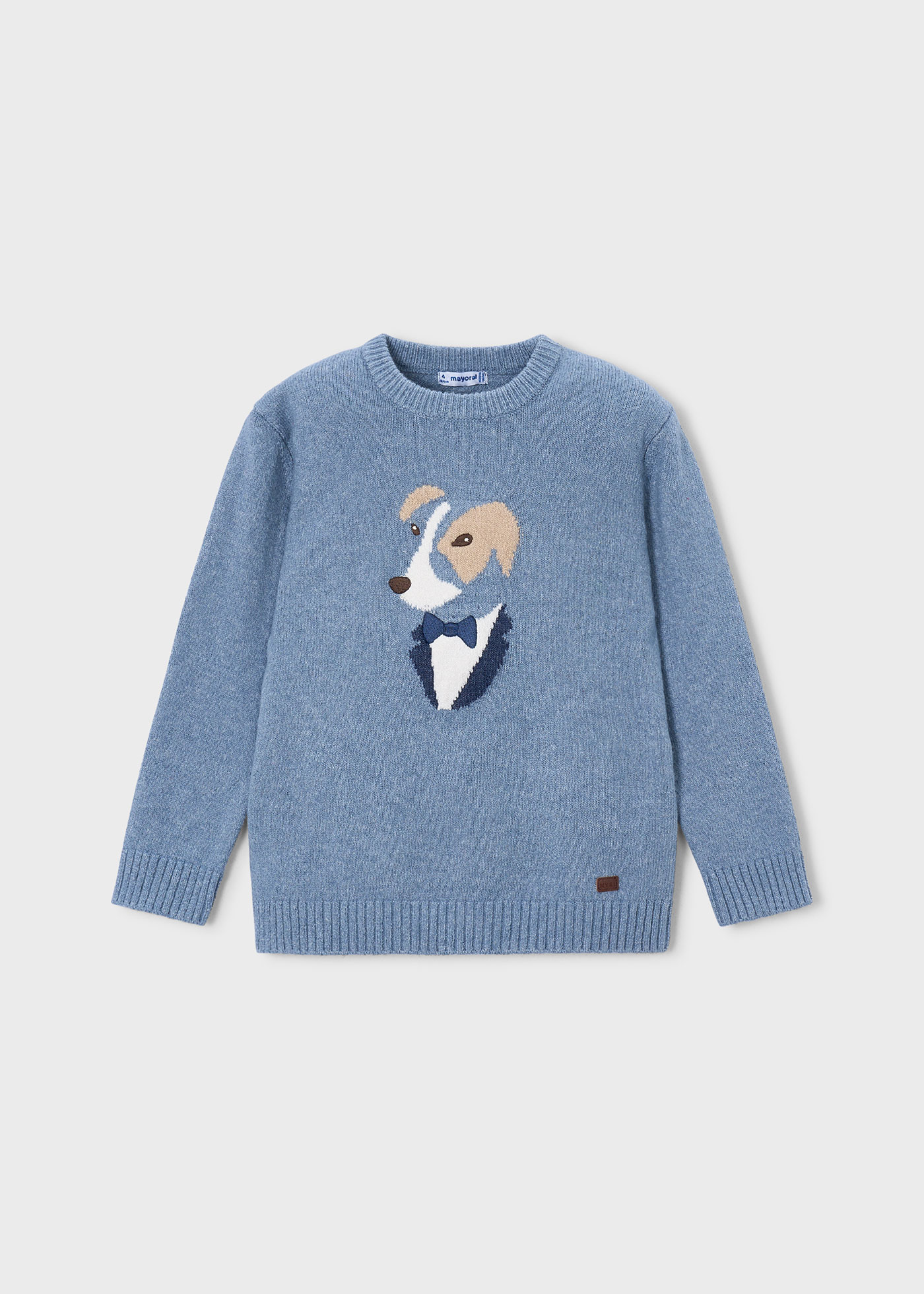 Intarsia dog sweater for boys Niágara vigoré | Mayoral