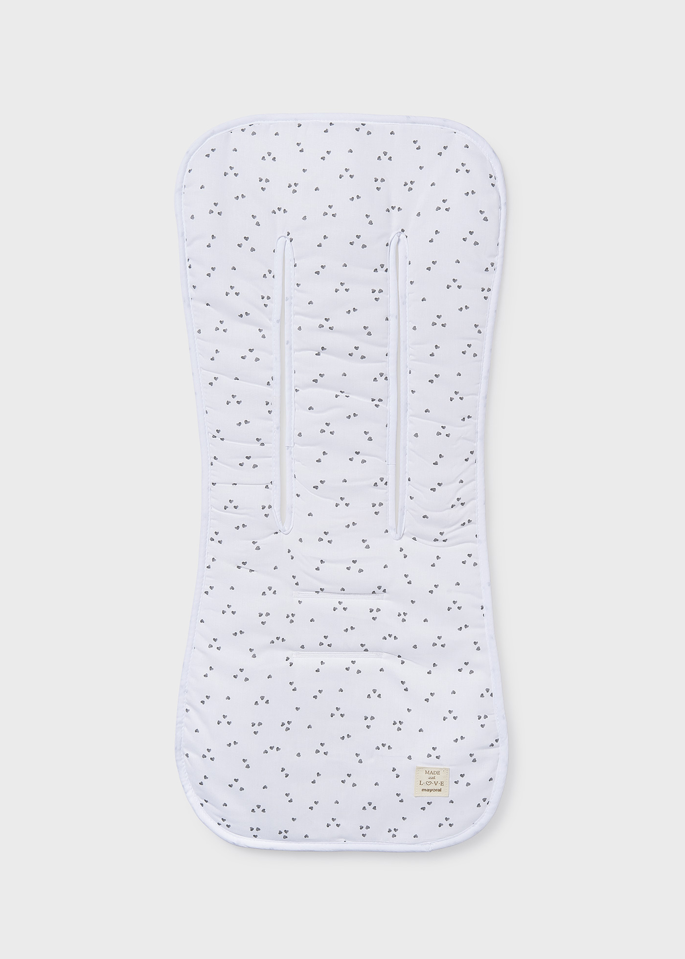 Colchoneta estampada para silla bebé Antracita | Mayoral