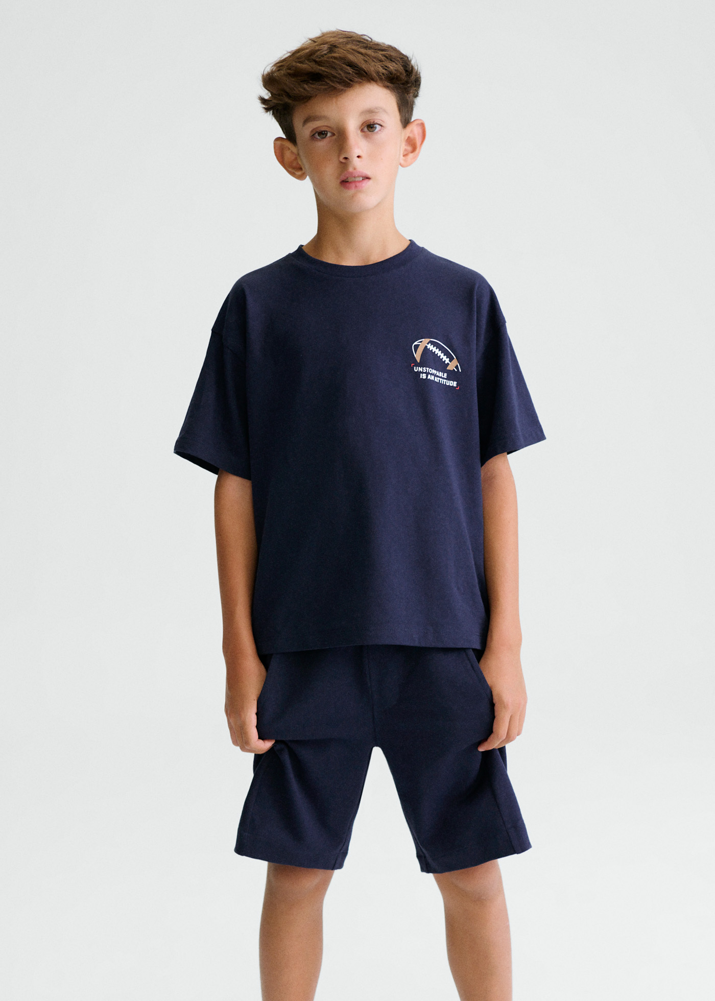 Set bermude baiat Navy blue | Mayoral